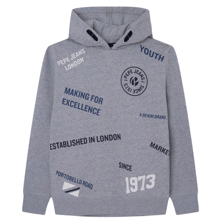 SUDADERA CAPUCHA AJUSTABLE NIÑO PEPE JEANS BYRON - Korner
