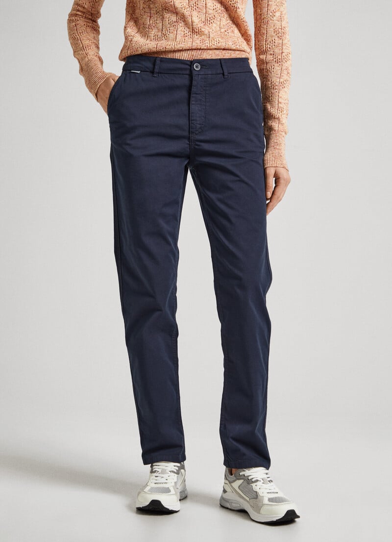 PANTALÓN CHINO FIT RECTO MUJER PEPE JEANS - Korner