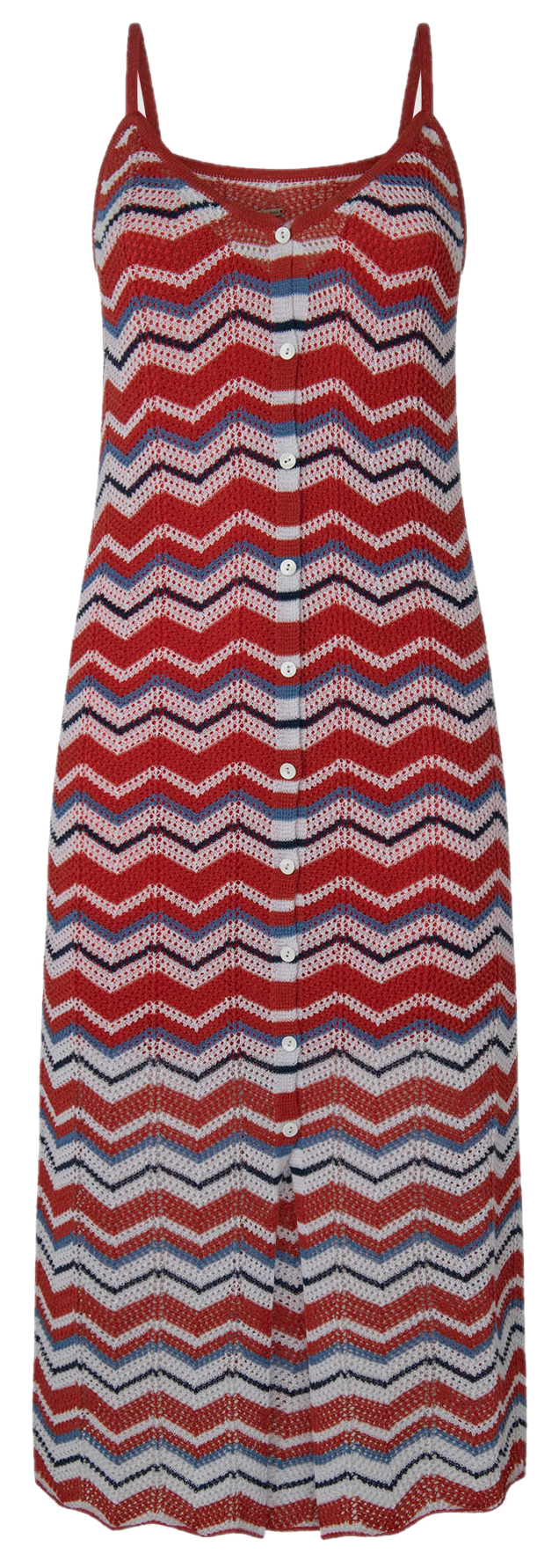 Vestido Punto Zig Zag Mujer Pepe Jeans Frida Korner
